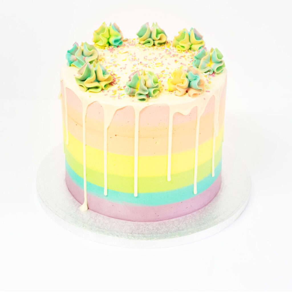 Rainbow Cake - Alex's Bakery