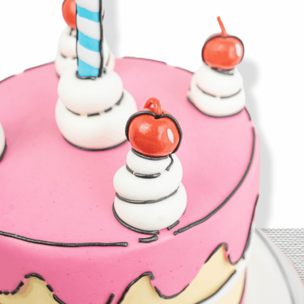 Comic Cake (2D cake) ♡ Alex's Bakery